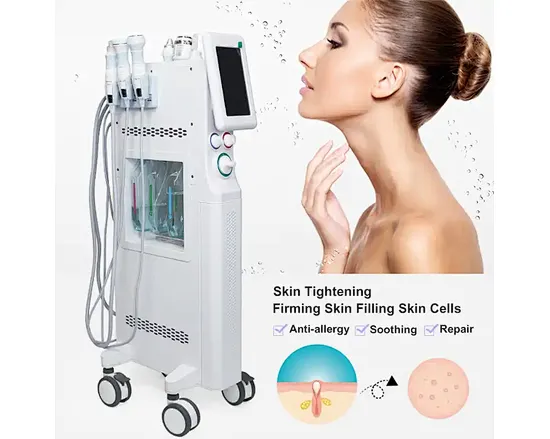 6 In 1 hydra facial machine Skin Care Spa H2o2 Beauty Facial Salon Machine